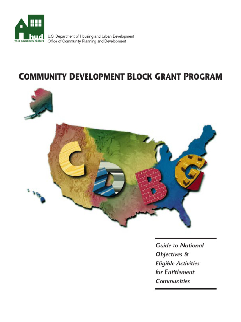 CDBG Guide National Objectives Eligible Activities | PDF | Community ...