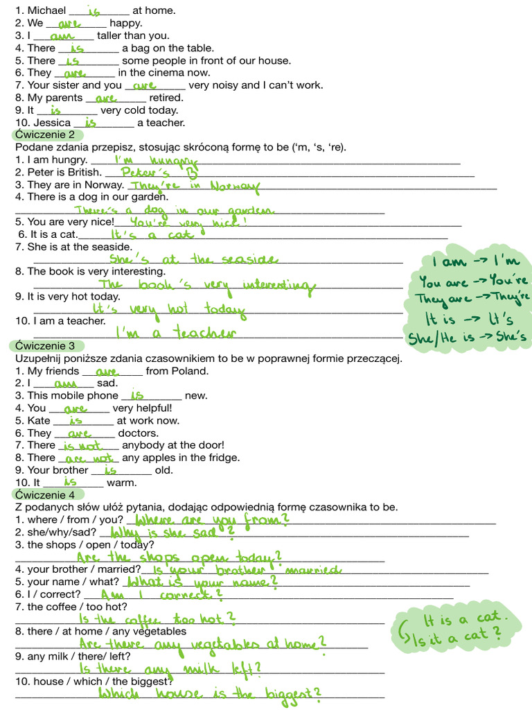 English Exercise | PDF