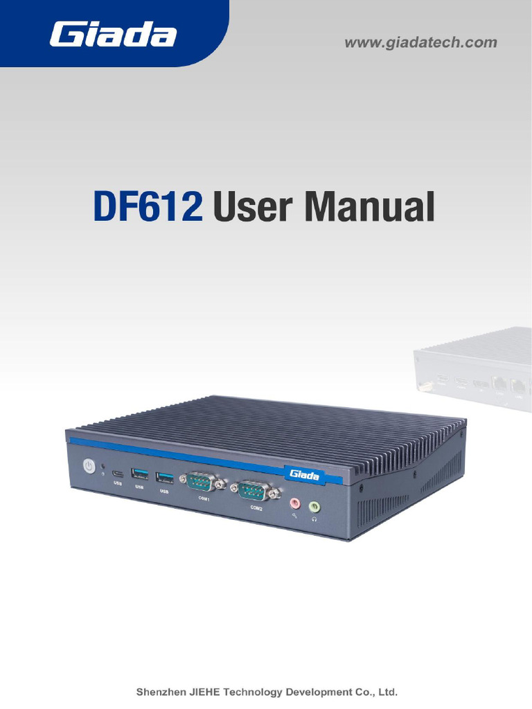 DF612 User Manual | PDF