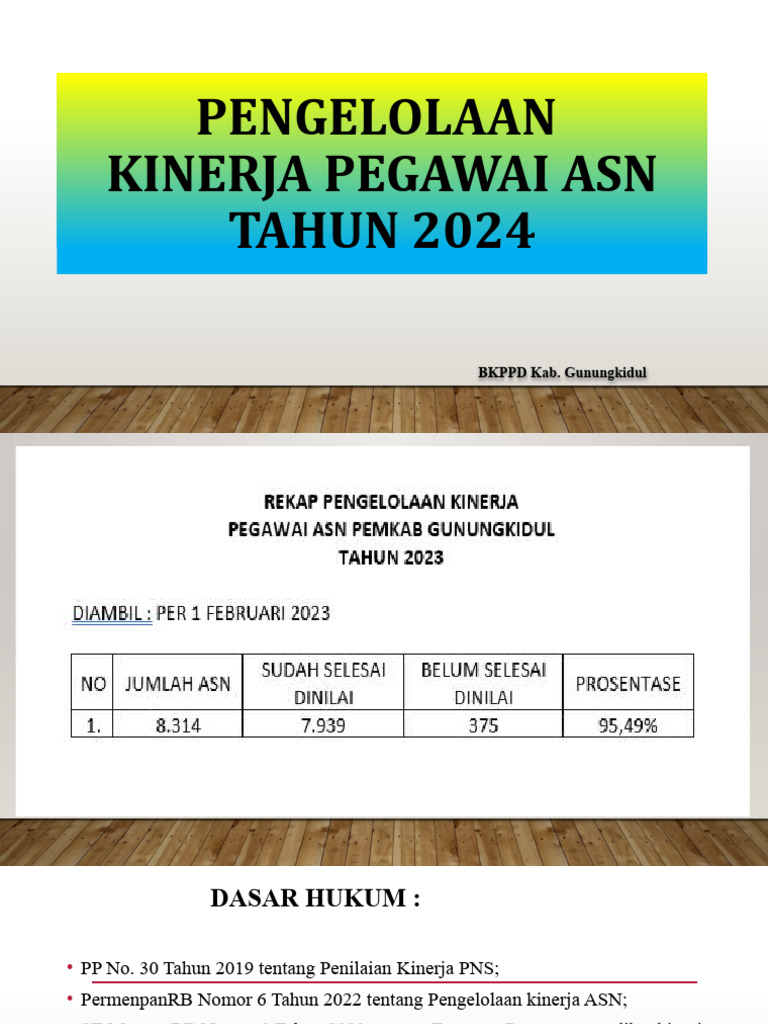 Penyusunan SKP ASN 2024 | PDF