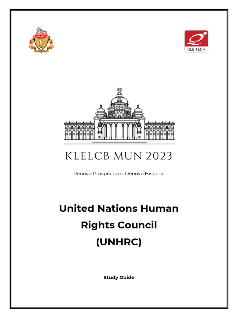 UNHRC Background Guide | PDF | International Humanitarian Law | United ...