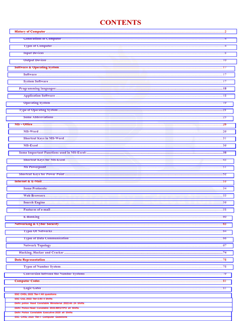 Computer 2.0 English (Computer Awareness Book by RBE) | PDF | Operating System | Computer Data ...