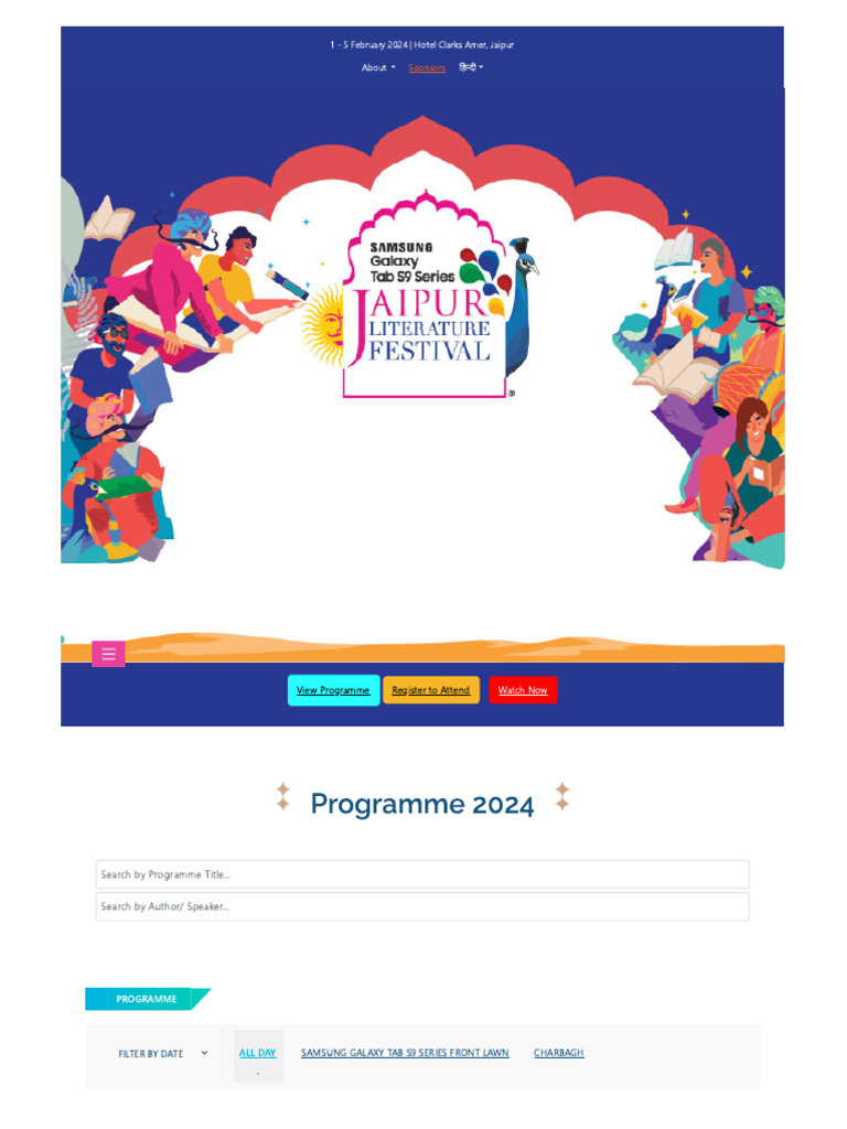 JLF 2024 Program | PDF