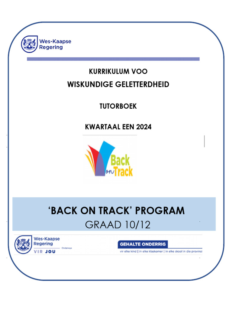 MLIT - 12 (Afr) | PDF