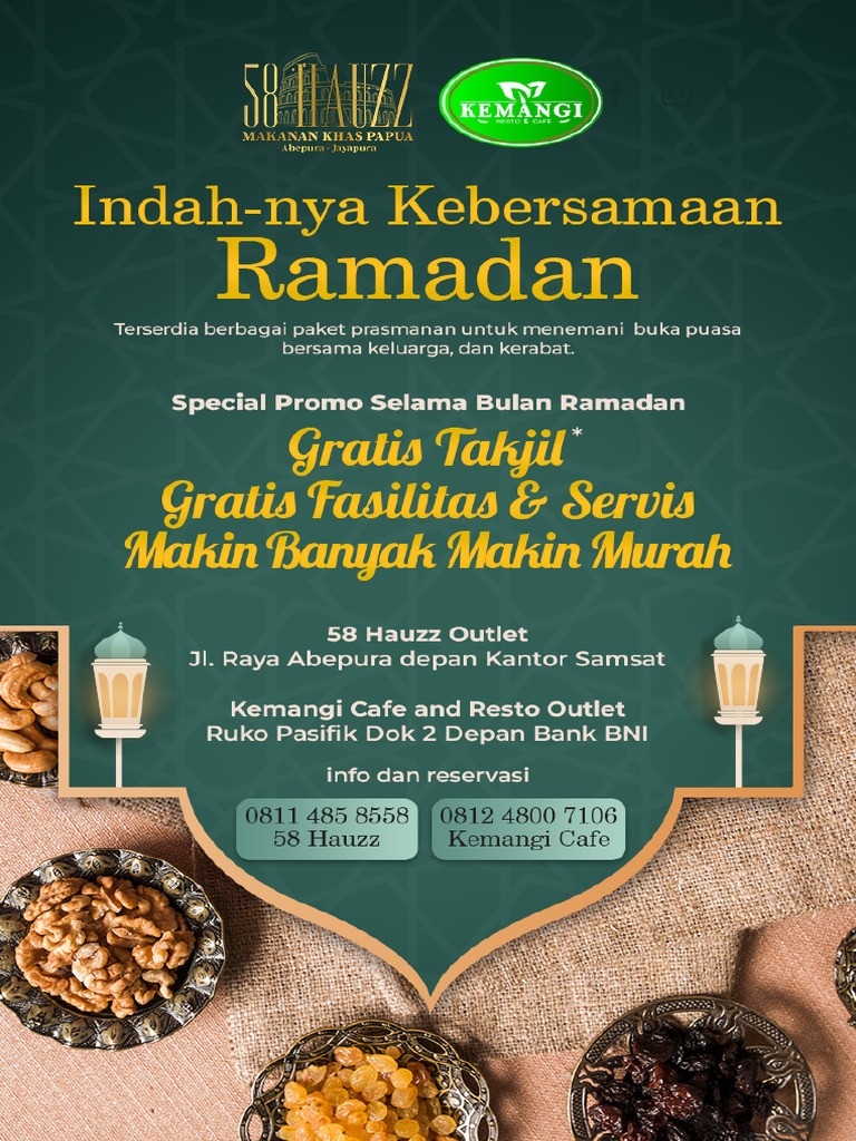 Penawaran Ramadan & Paket Bukber 2024 | PDF