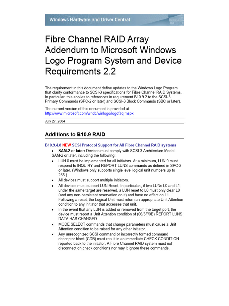 WLP FC-Raid | PDF | Computer Hardware | Data Management