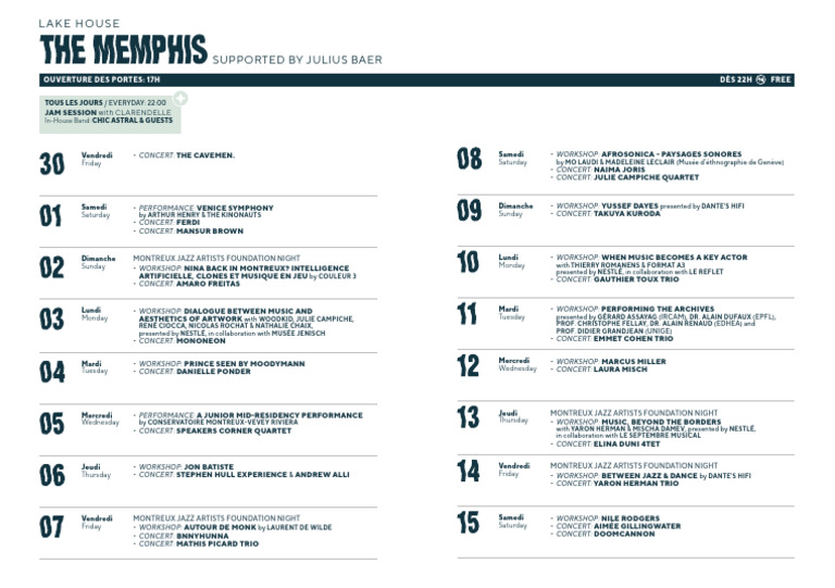 Grille ESSENTIEL23 Memphis 2 | PDF | African American Music | American ...