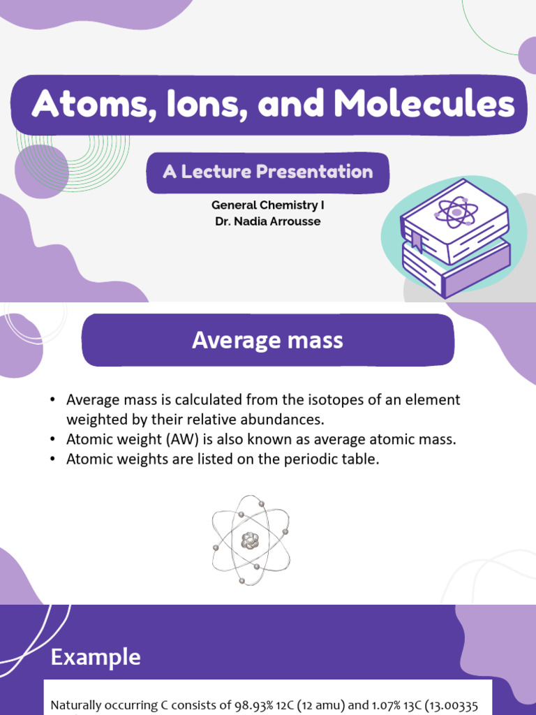 CHAPTER 2 - Part 2 Slides | PDF | Ion | Chemical Compounds