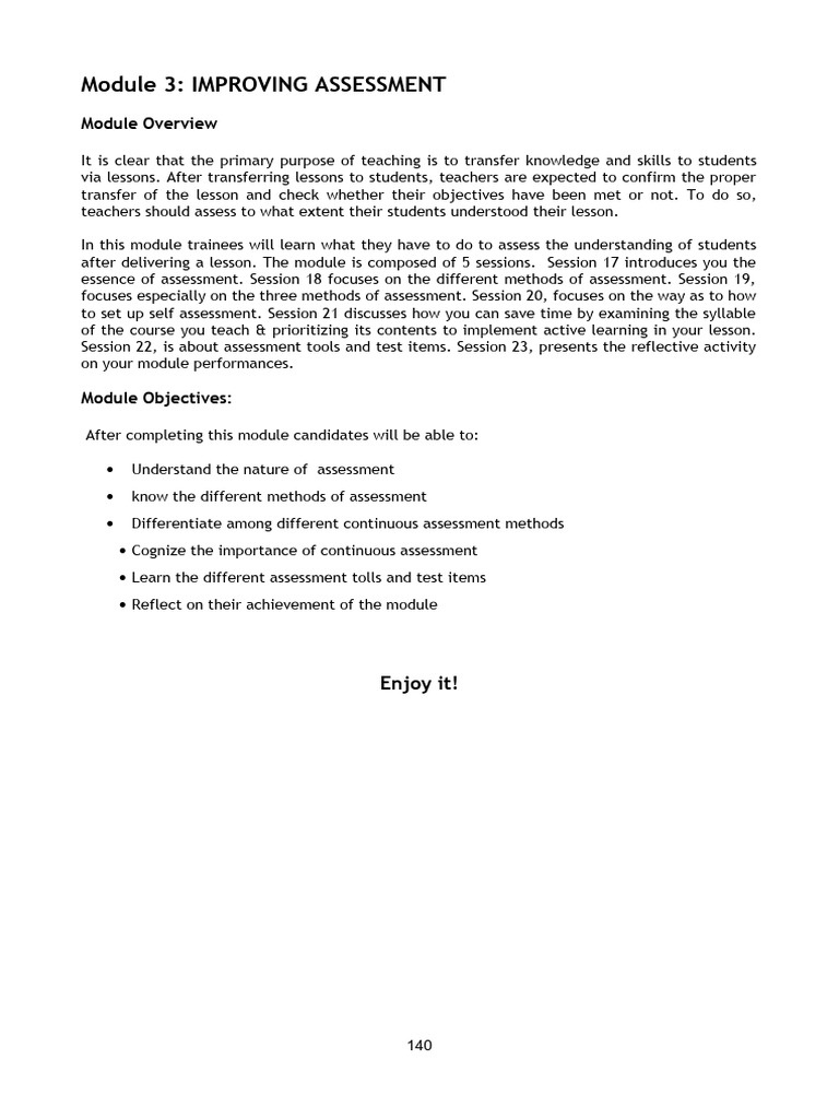 6 Module 3 ASSESSMENT | PDF