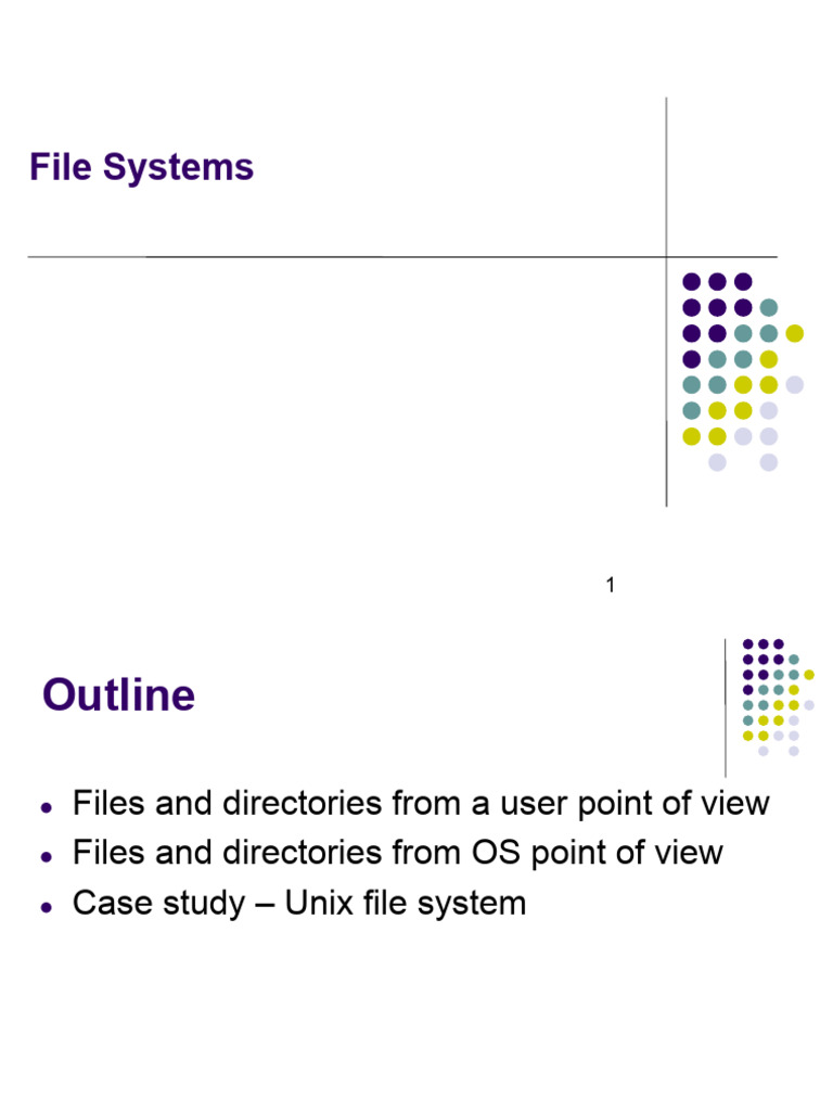File System | PDF