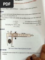 Measuring Dimensions with Vernier Callipers | PDF | Length | Metrology