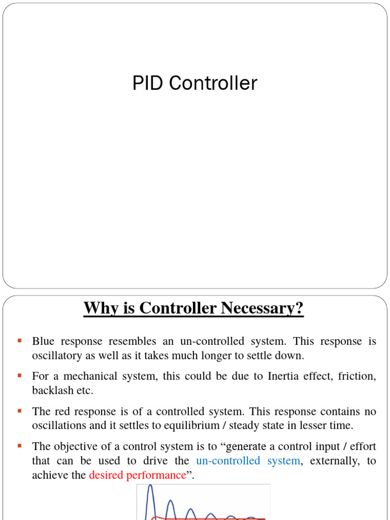PID Controller | PDF | Control Theory | Computer Engineering
