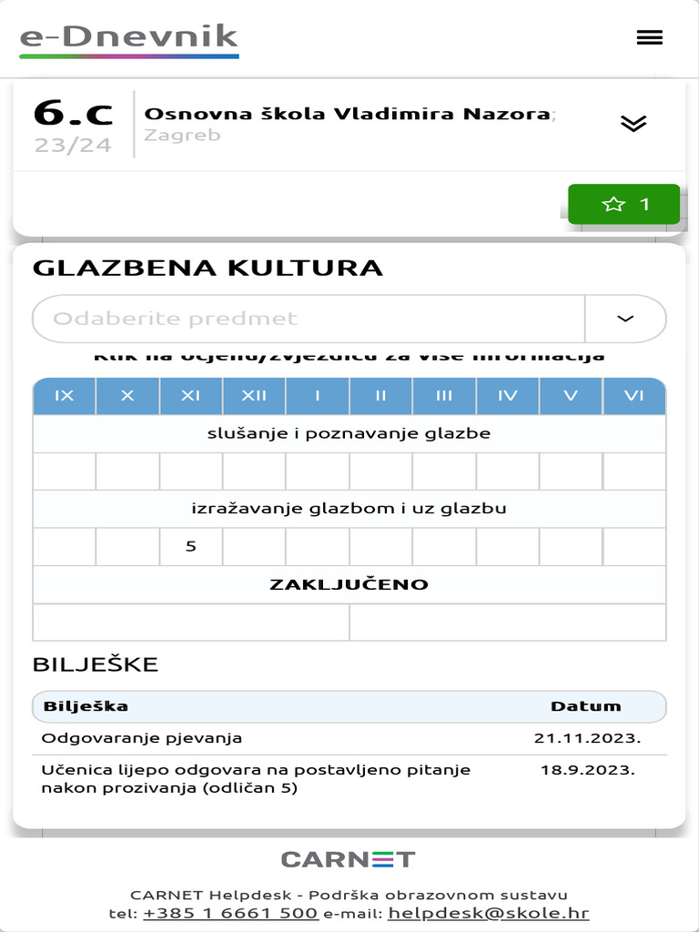 E-Dnevnik Za Učenike I Roditelje | PDF