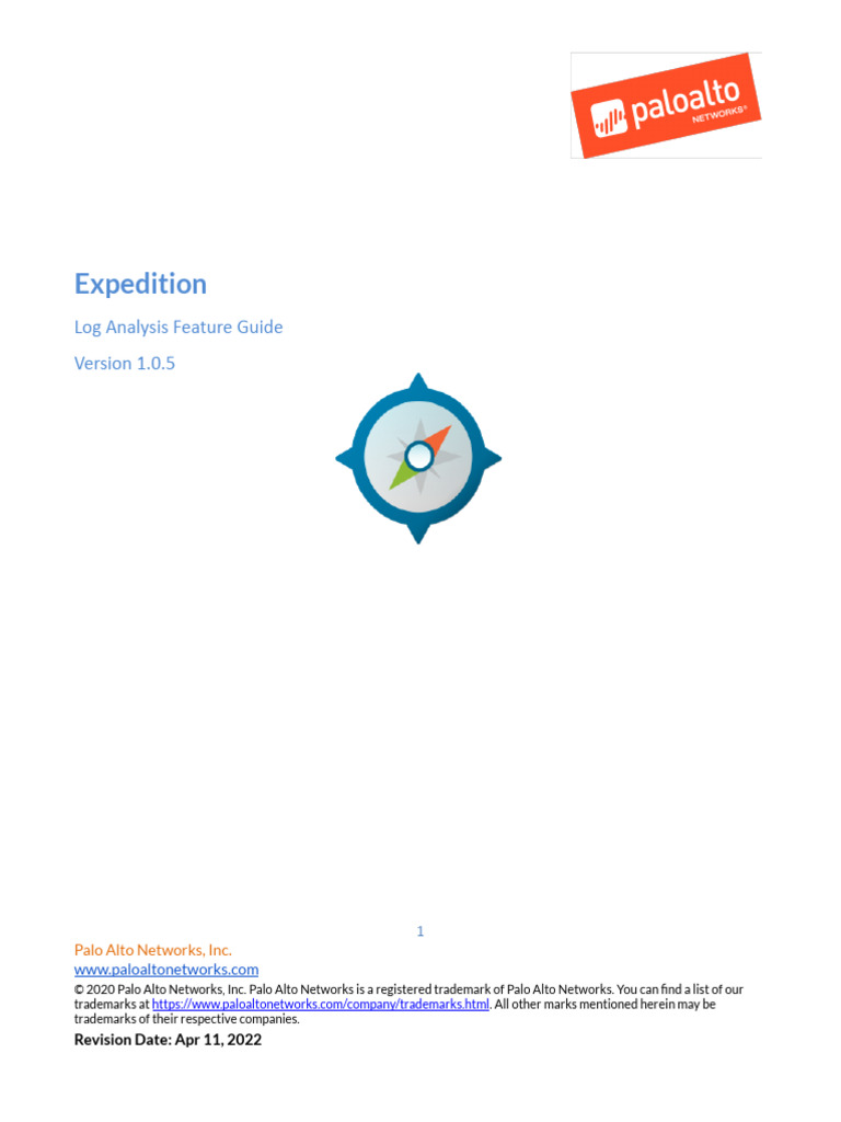 Expedition-LogAnalysisGuide v1.0.5 | PDF | Port (Computer Networking) | Computer File