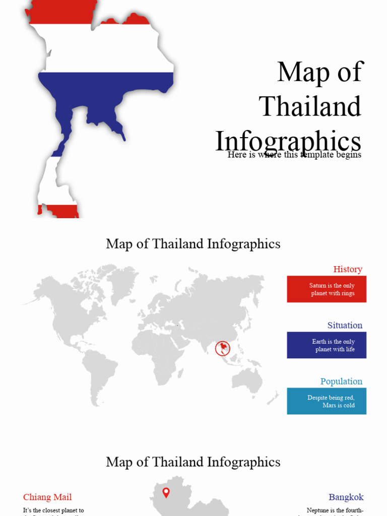 Map of Thailand Infographics by Slidesgo | PDF
