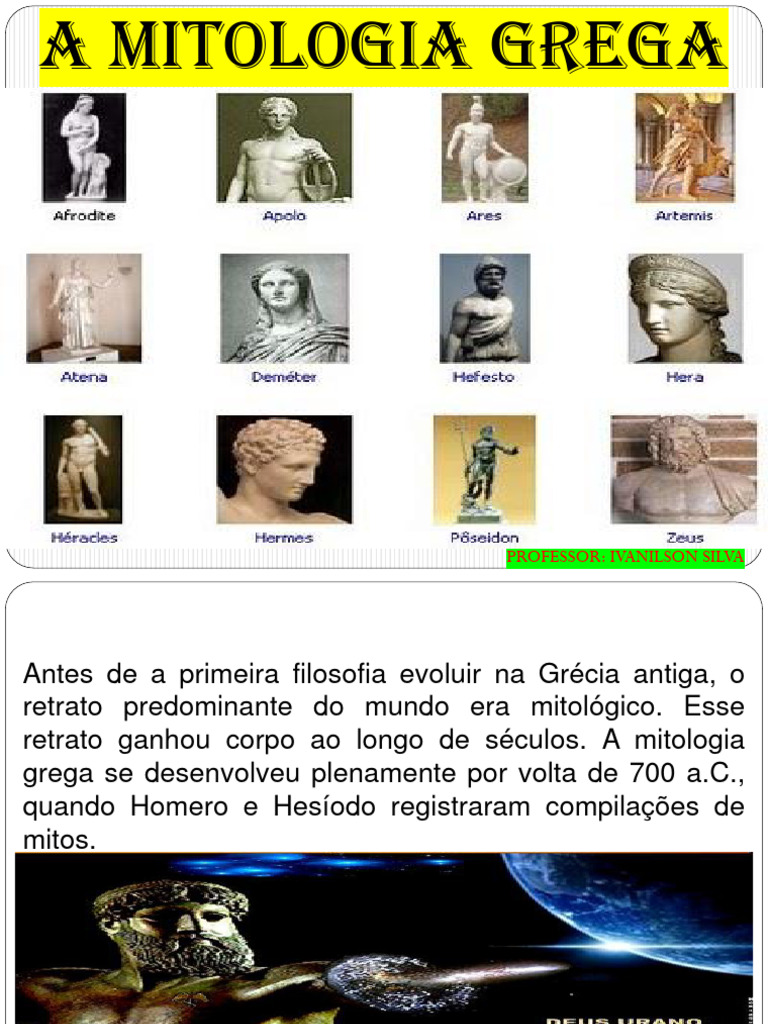 A Mitologia Grega | PDF | Mitologia grega