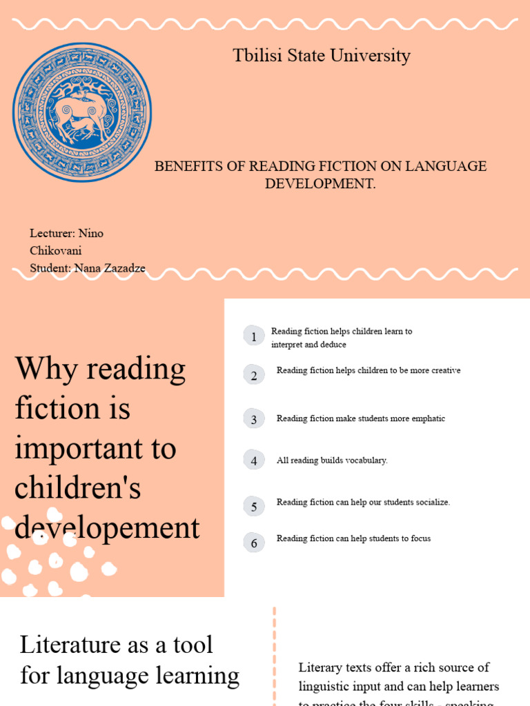 Benefits of Reading Fiction On Language Development. | PDF