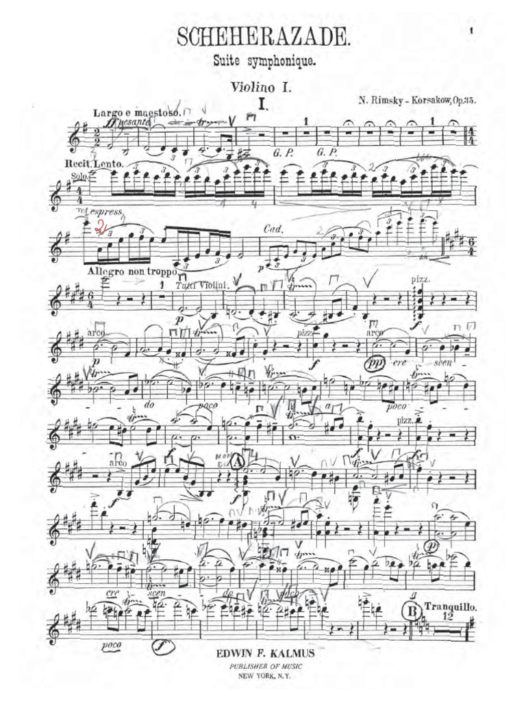 Sheherazade - vl1 | PDF