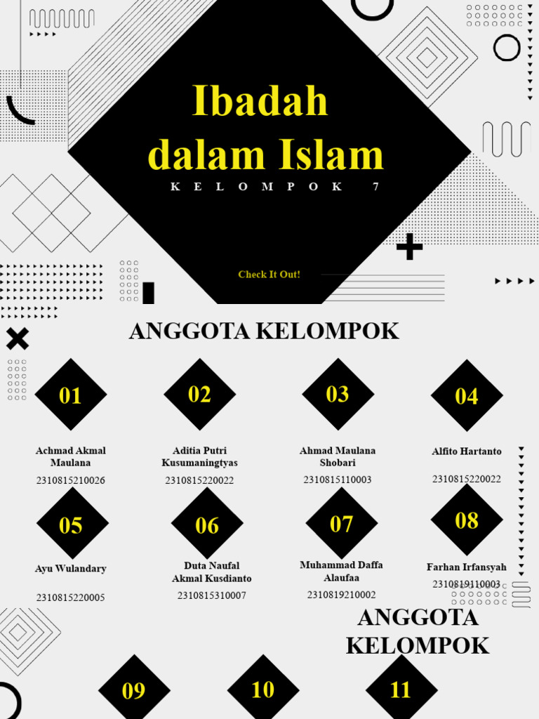 Ibadah dalam Islam: Pengertian dan Macamnya | PDF
