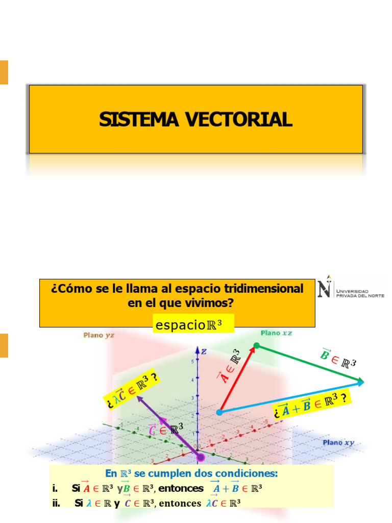 Vectores en R2 y R3: Conceptos Clave | PDF | Vector Euclidiano ...
