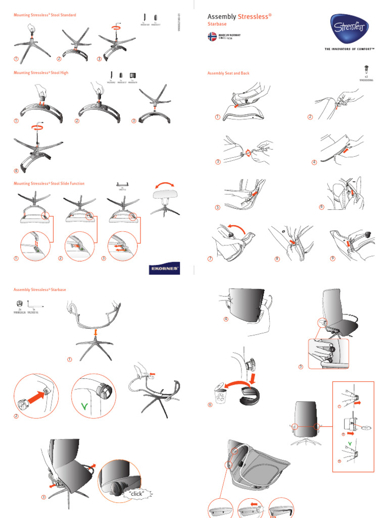 Stressless Recliner Starbase | PDF