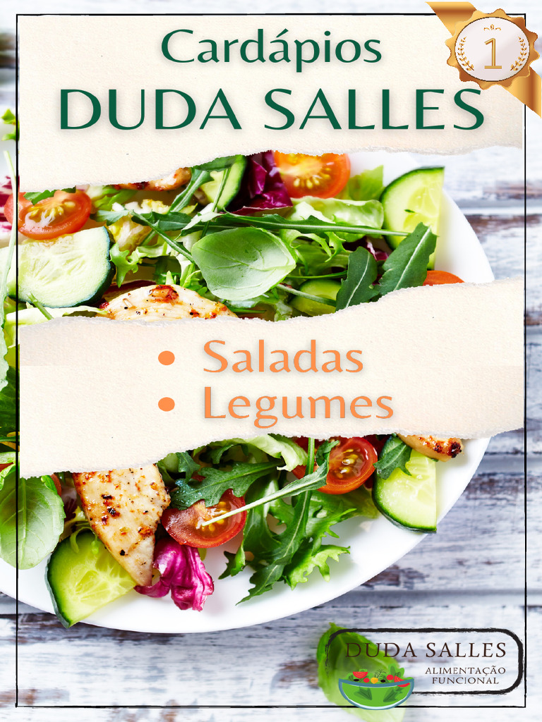 06 - Bônus Saladas e Legumes - PDF Duda Salles | PDF | Mostarda (condimento) | Salada