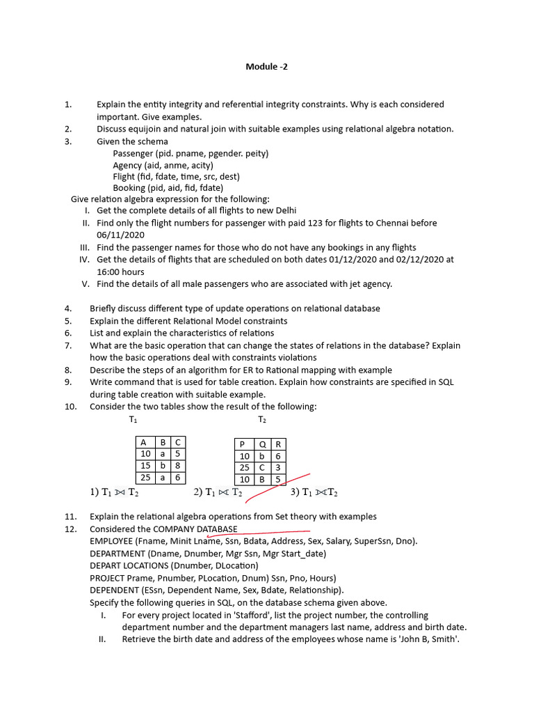 DBMS 2 3 | PDF | Relational Model | Sql DBMS 2 3 | PDF | Relational Model | Sql