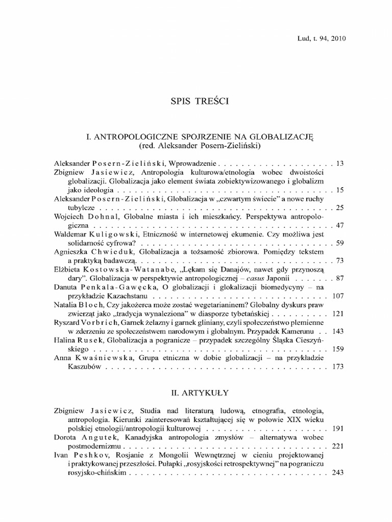 01 - Spis Tre Ci PL | PDF