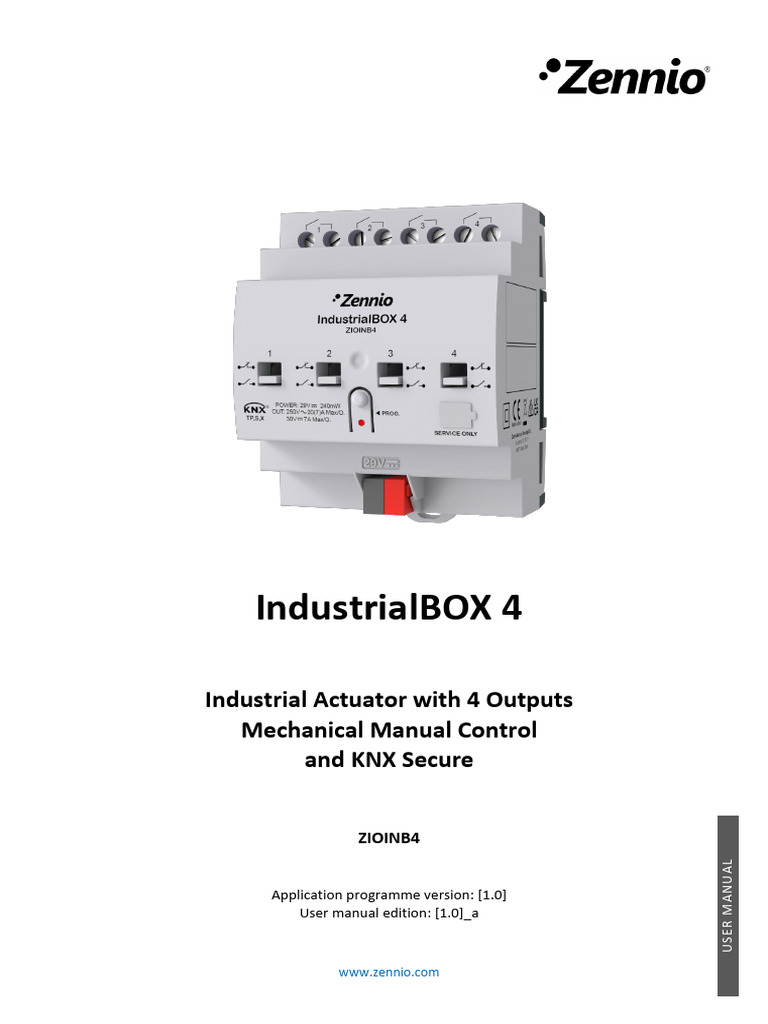 Manual IndustrialBOX 4 EN | PDF | Parameter (Computer Programming) | Relay