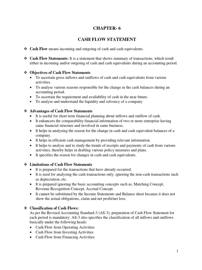 Cash Flow Statement | PDF | Depreciation | Cash Flow Statement Cash Flow Statement | PDF | Depreciation | Cash Flow Statement
