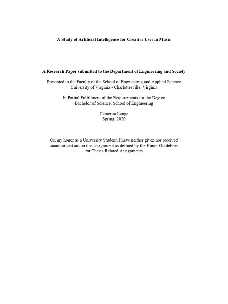 AI 1st RP | PDF | Artificial Intelligence | Intelligence (AI) & Semantics