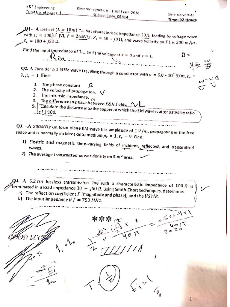 Electromagnetic II | PDF