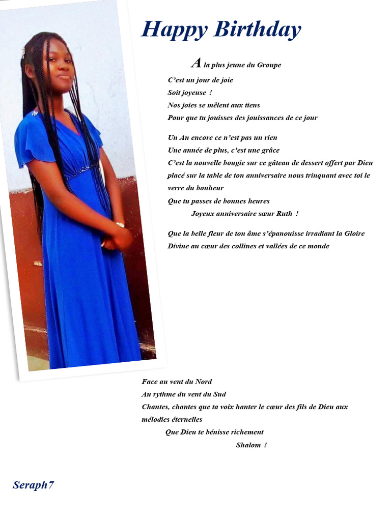 Joyeux Anniversaire | PDF