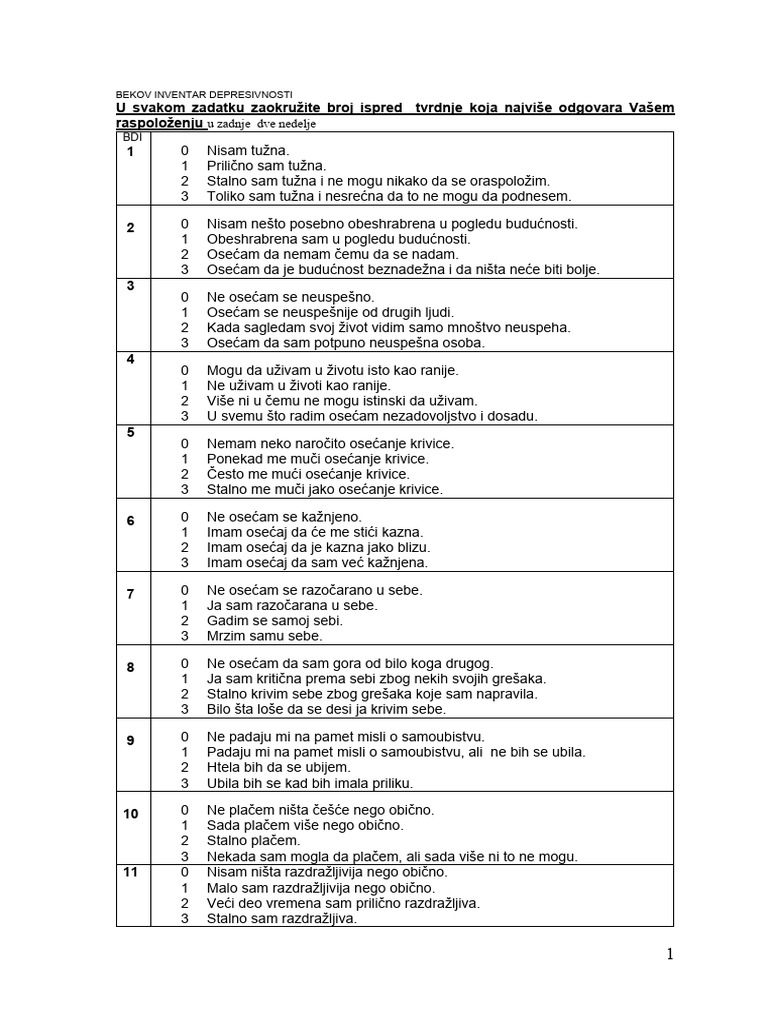 Bekov Inventar | PDF