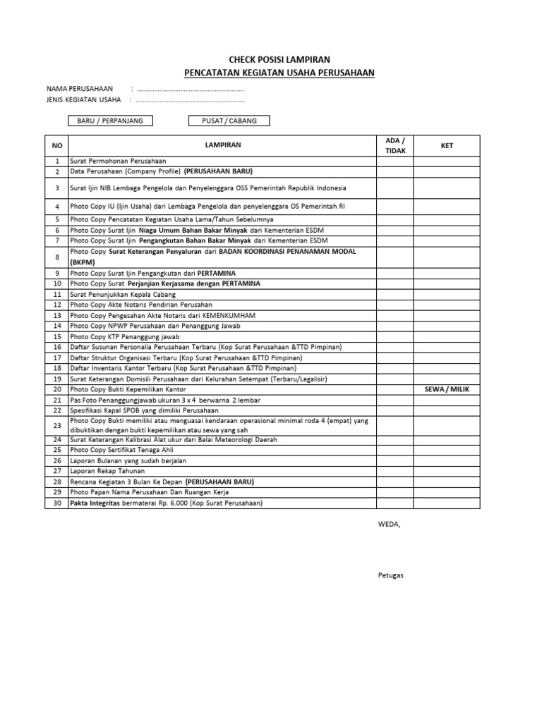 Contoh Surat Izin Bunker Kapal | PDF