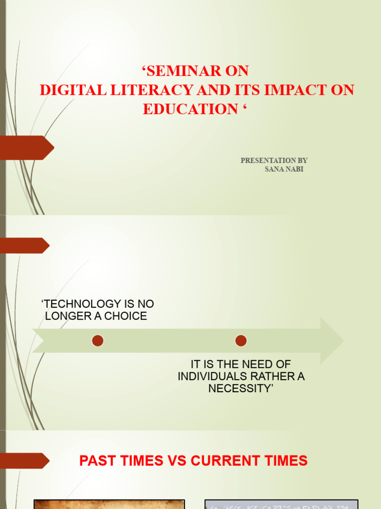 Digital Literacy | PDF