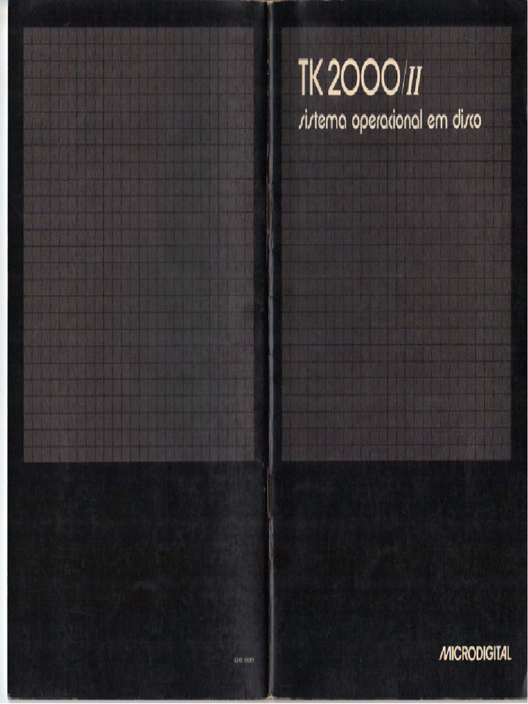 tk2000 Sistema Operacional em Disco | PDF