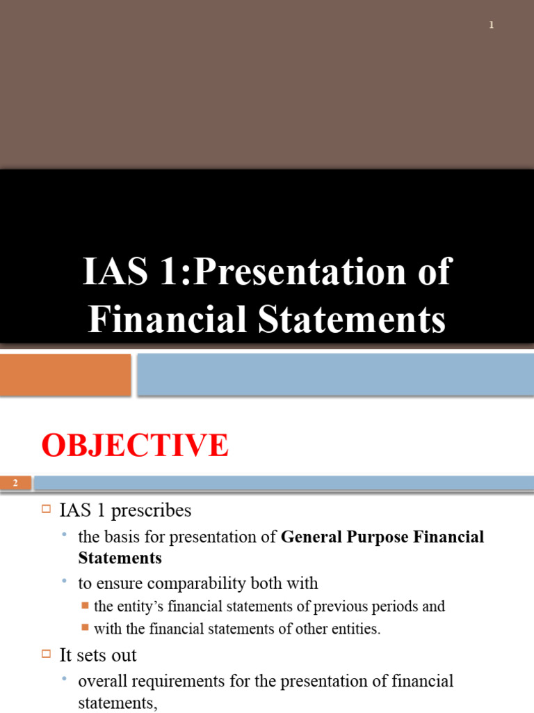 11 - Ias 1 | PDF