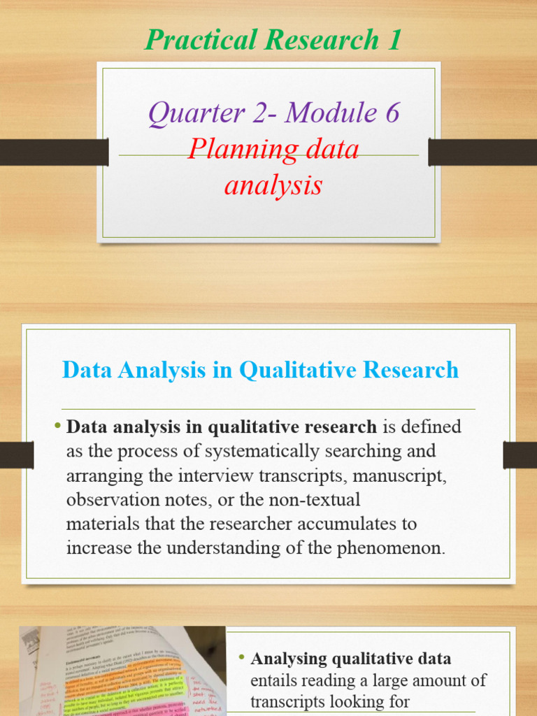 Practical Research 1: Quarter 2-Module 6 | PDF
