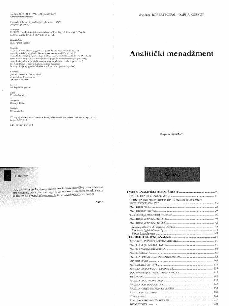 1101260.jurkovic Trojak Temeljni Financijski Pokazatelji Analitcki Menadzment | PDF