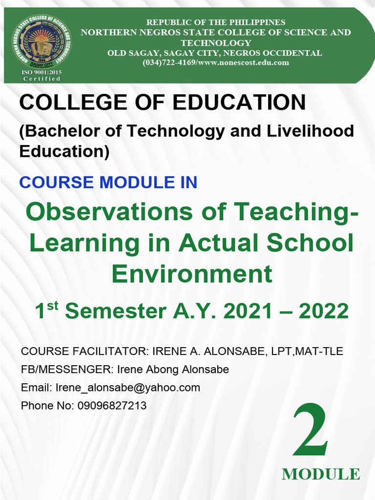 EDP 112 Final Module | PDF | Educational Technology | Learning