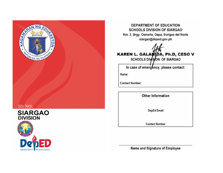 Deped Id | PDF