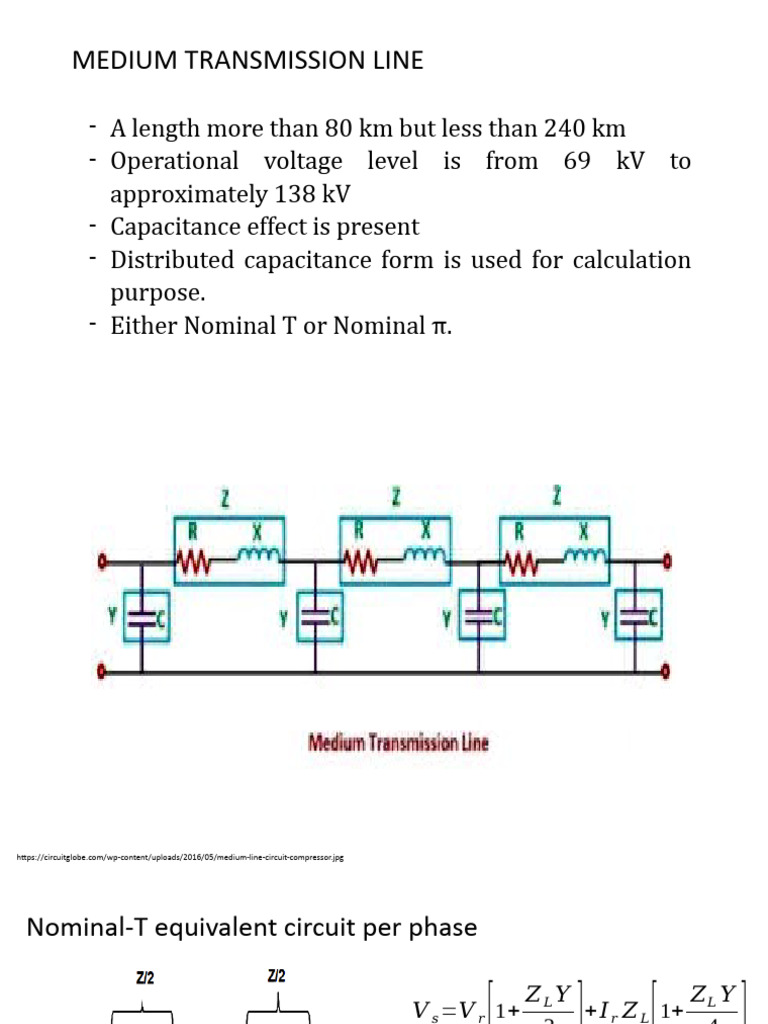 Medium Transmission Line Analysis | PDF | Science & Mathematics