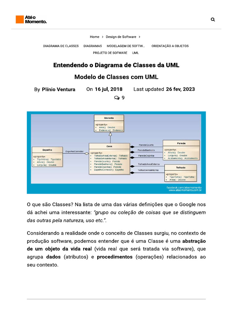 Entendendo Diagrama de Classes | PDF