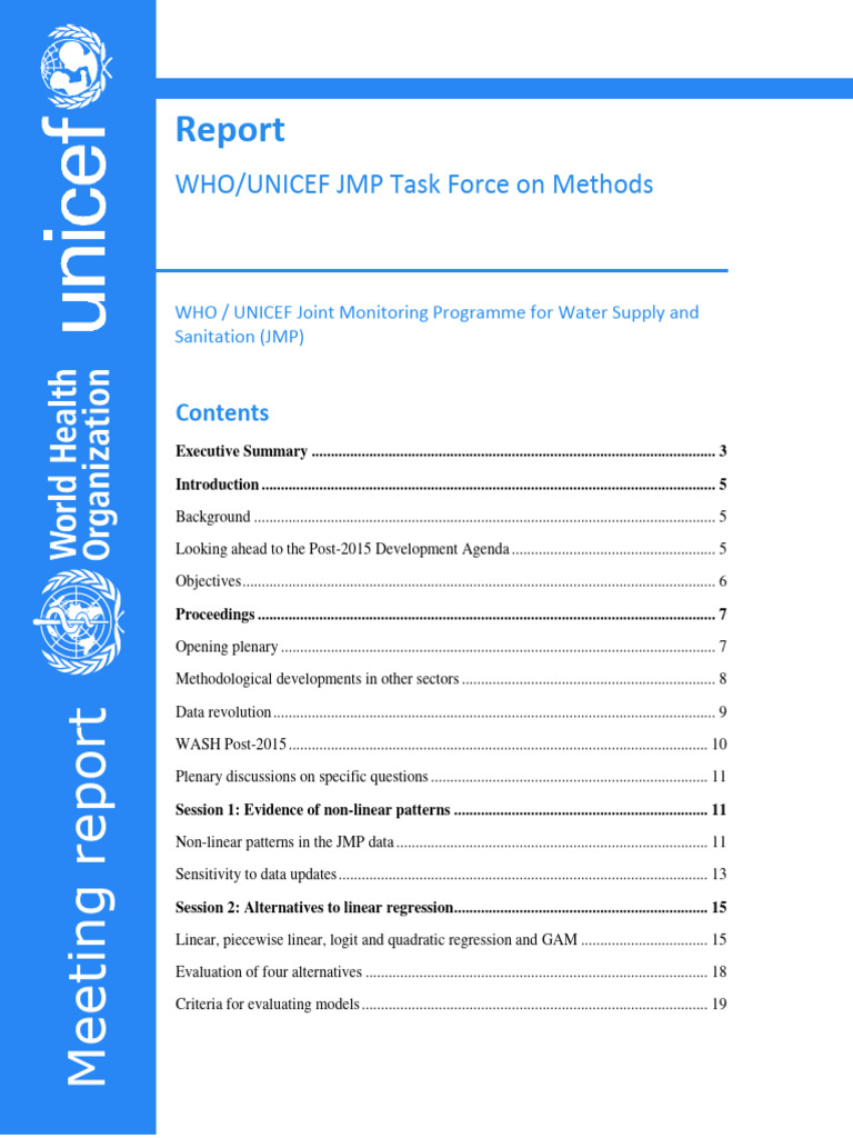 JMP Methods Task Force Report Final | PDF | Business