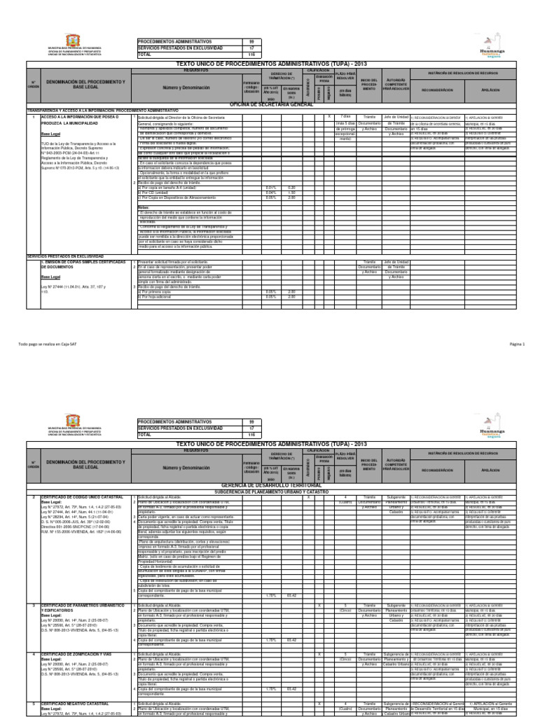 Tupa 2015 | PDF | Apelación | Justicia