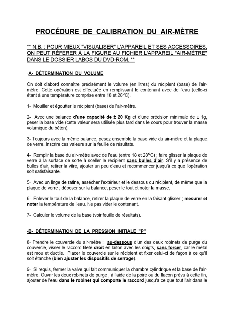 Air Metre | PDF