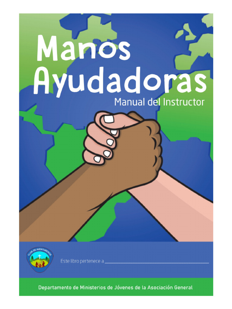 Manual Del Instructor - Manos Ayudadoras | PDF