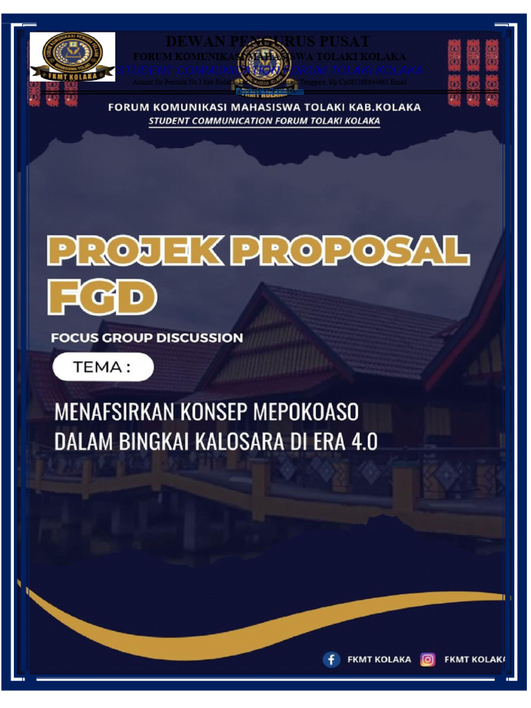Proposal FGD PT - SSB | PDF