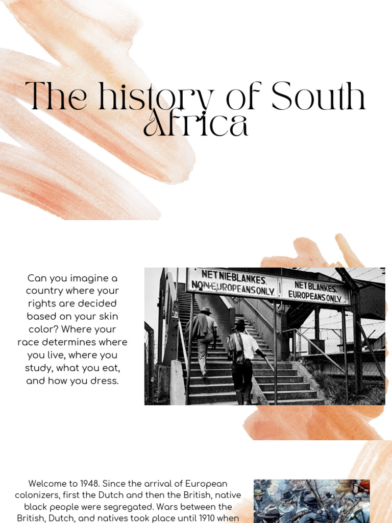 The History of The Country and Its Historical Facts | PDF | Apartheid ...